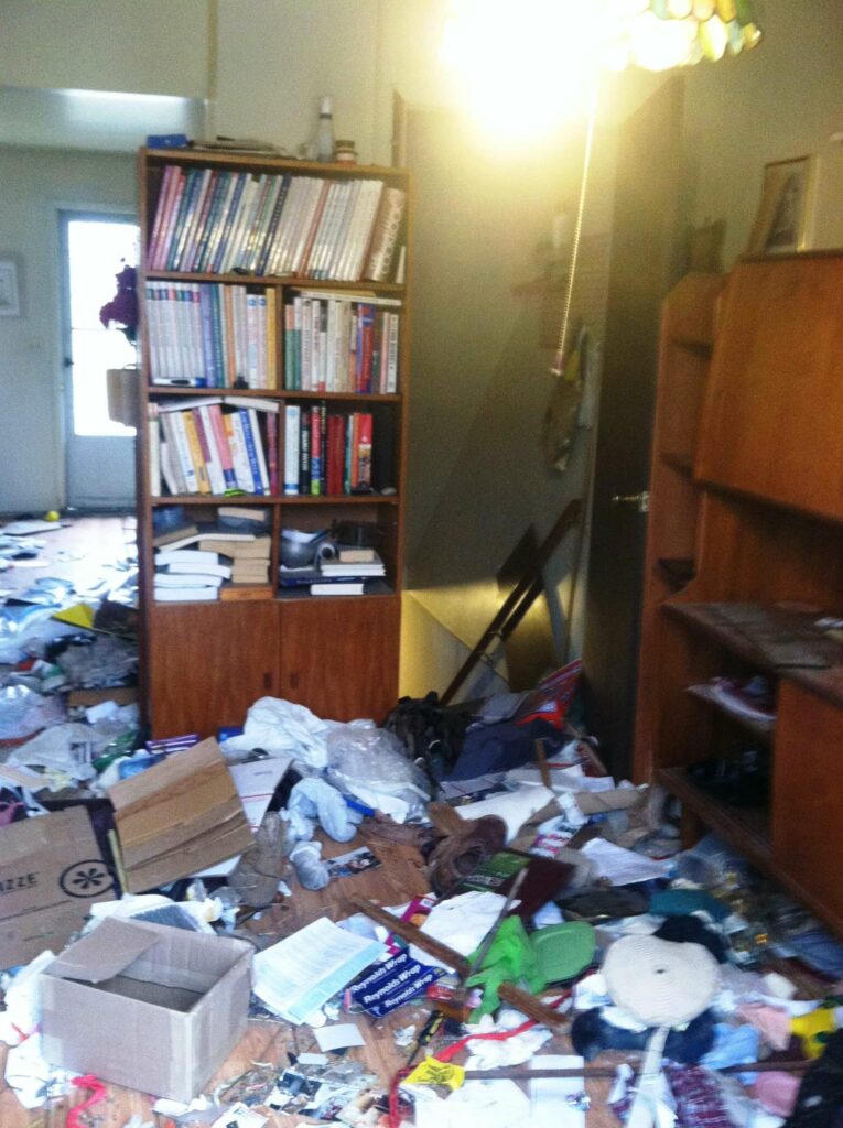 Before and After - Chuck It Junk Removal